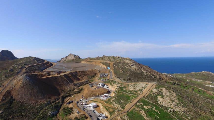 Η κατασκευή του Χ.Υ.Τ.Α Νάξου ήταν κάθε άλλο παρά εύκολη - Το έργο ...