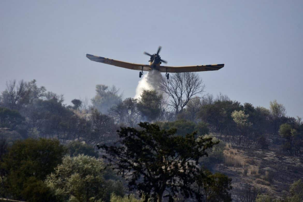 Κατέπεσε πυροσβεστικό αεροπλάνο που επιχειρούσε κατάσβεση φωτιάς στην ...