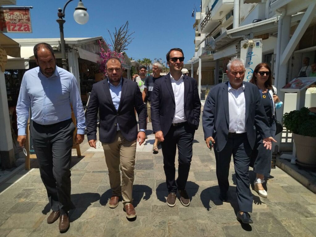 Επίσκεψη Φόρτωμα στη Νάξο, επί τη ευκαιρία της επίσκεψης Πλακιωτάκη ...