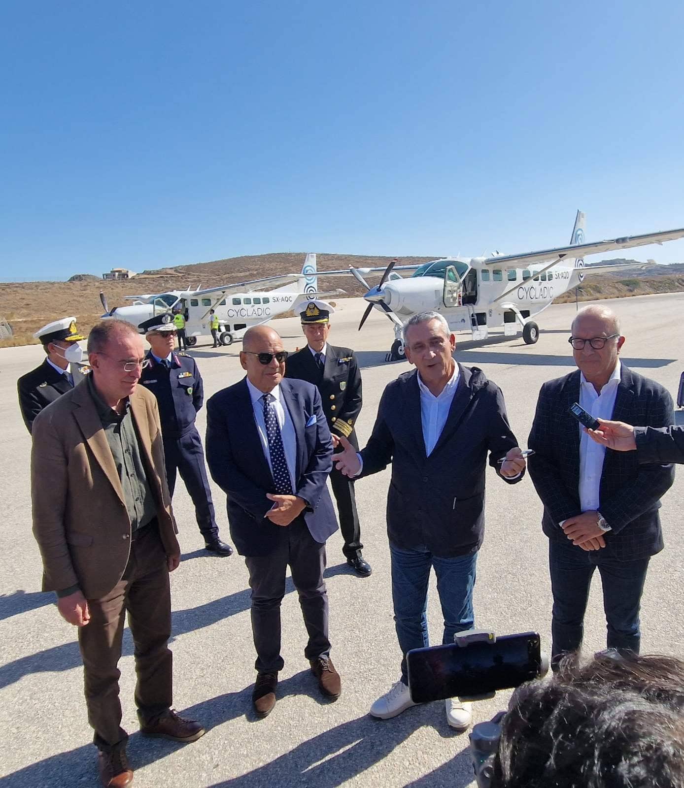 Cycladic IFLY: Η πρώτη αεροπορική σύνδεση Ρόδου – Σύρου - Κυκλαδίτης